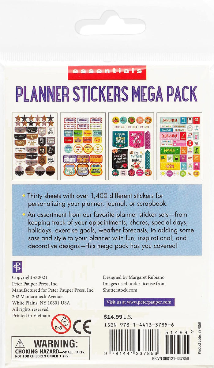 PLANNER STICKER MEGA PACK – Innovative Superstore